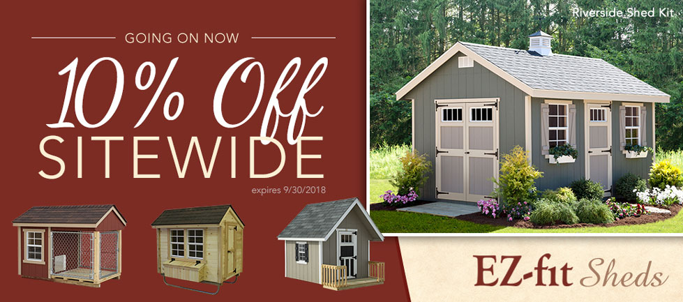 EZ-Fit Sheds Coops Blinds & Playhouses | EZ-Fit Sheds
