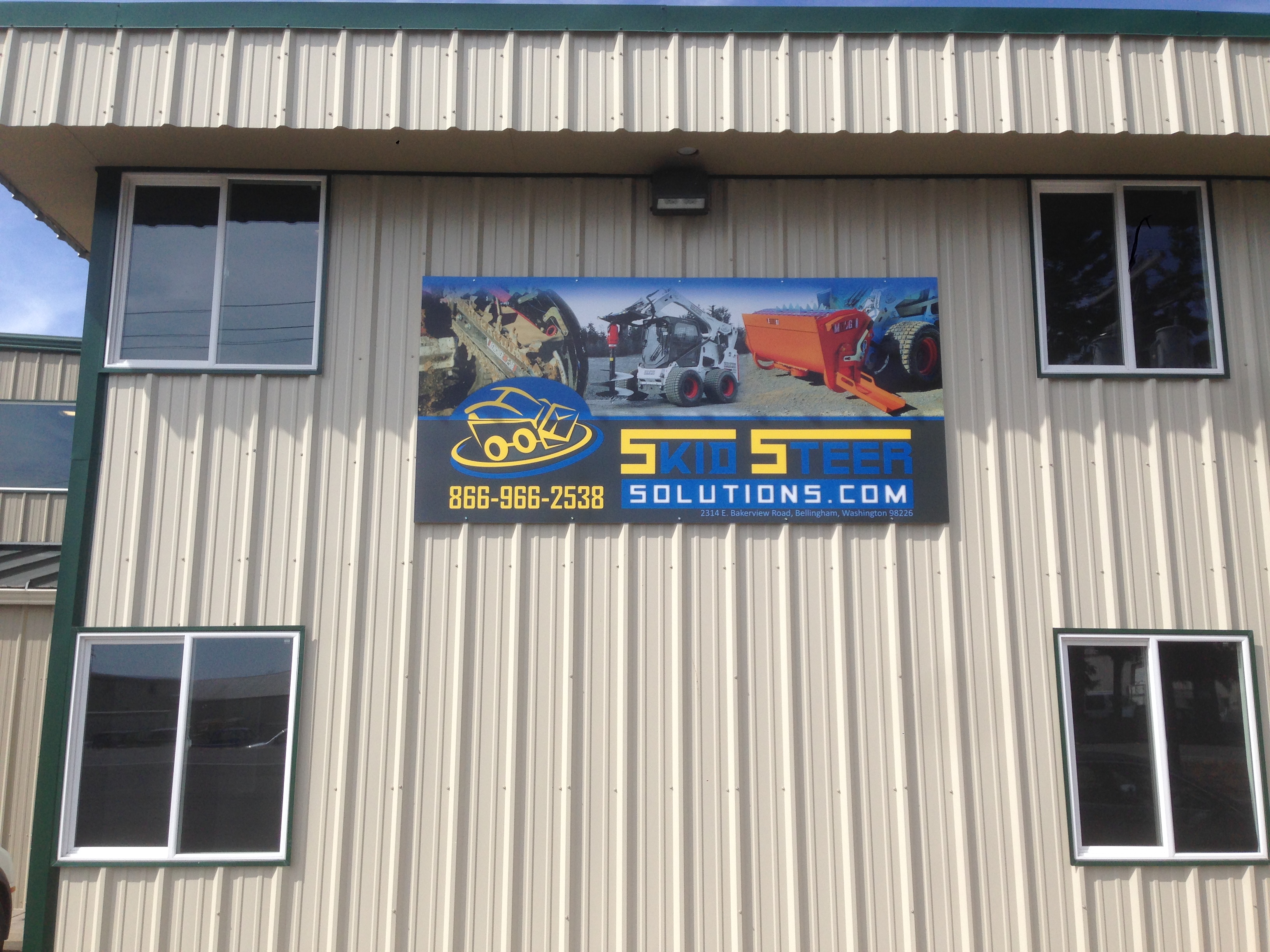 Internet Sales Dedication Means No Local Signage - Skid Steer Solutions