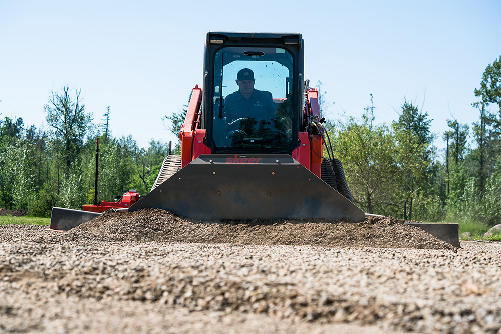 Skeer Skid Steer Grading Attachment: Photo Gallery - Skid Steer Solutions