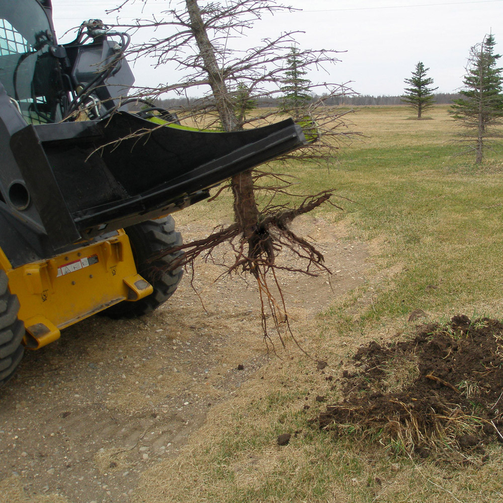 Brush Grubber BG-35 Tree Puller Attachment | Skid Steer Solutions