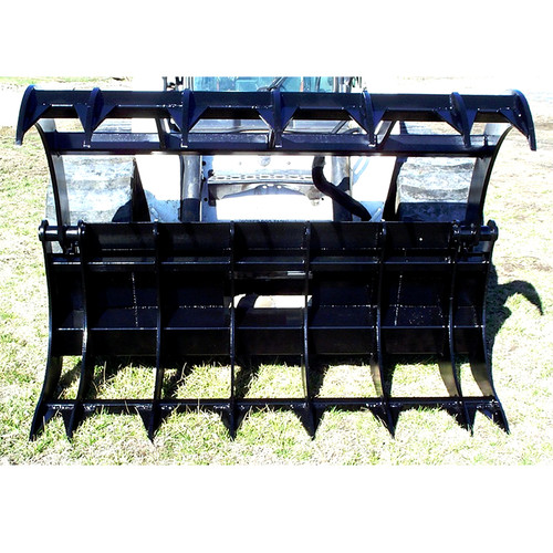 Skid Steer Extreme Series Brush Rake Attachment | Skid Steer Solutions