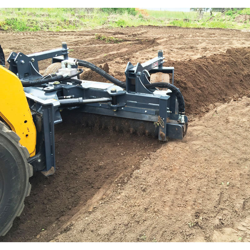Virnig Skid Steer Power Rake Attachment | Skid Steer Solutions