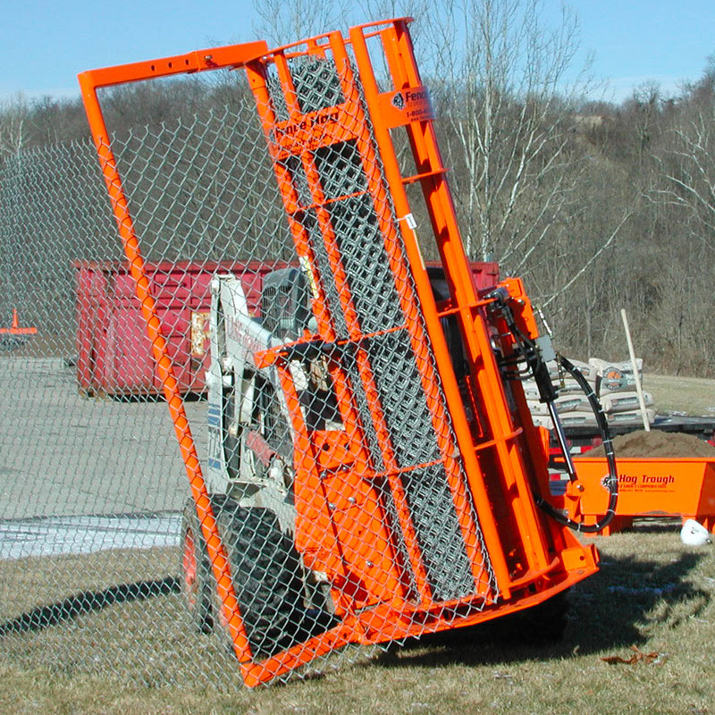 Fence Hog Skid Steer Fence Installer Attachment | Skid Steer Solutions