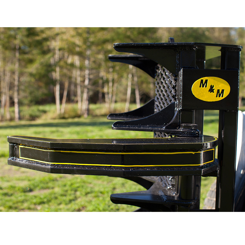 M&M Hydra-Clip Tree Shear with Grapple Attachment | Skid Steer Solutions