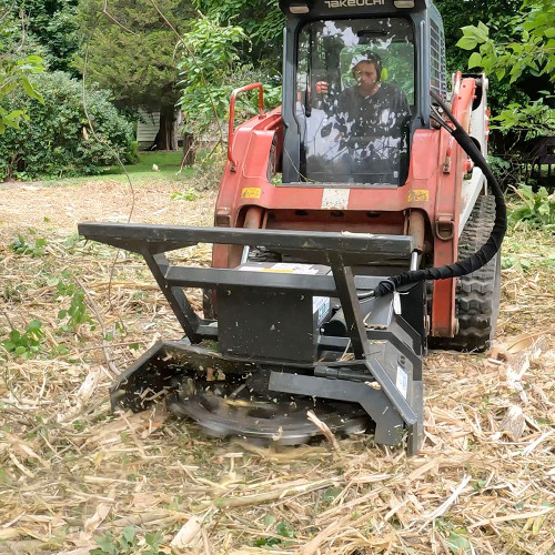 CID Skid Steer Forestry Disc Mulcher Attachment | Skid Steer Solutions
