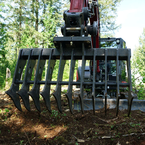 Digga Excavator Root Rake Attachment | Skid Steer Solutions