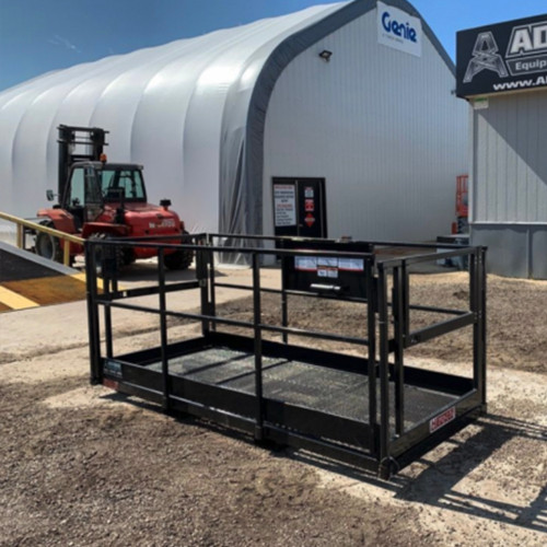 Telehandler Work Platform Fork Attachment | Skid Steer Solutions