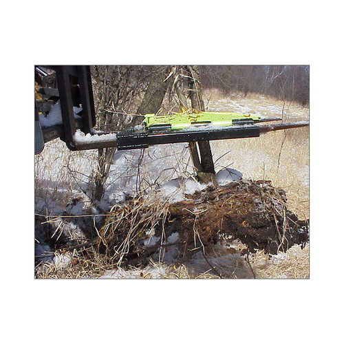 Brush Grubber Post and Tree Puller Attachment | Skid Steer Solutions