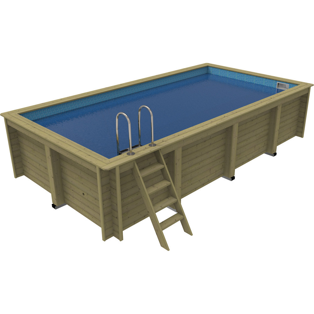 Nazca 6m x 3m Wooden Pool Package - Oasis Pool Products