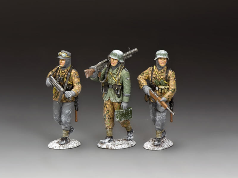 BBG125 MG34 Machine Gun Team Set by King and Country - Sager's Soldiers ...