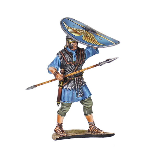 ROM282C Roman Auxiliary Legionary Shield Wall - Rear Rank V3 - Cohors ...