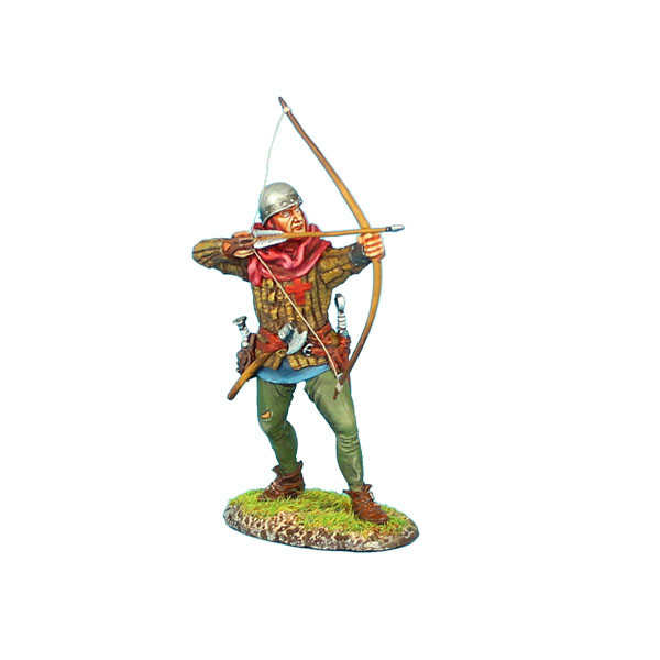 MED022 English Archer #1 by First Legion - Sager's Soldiers & Miniatures