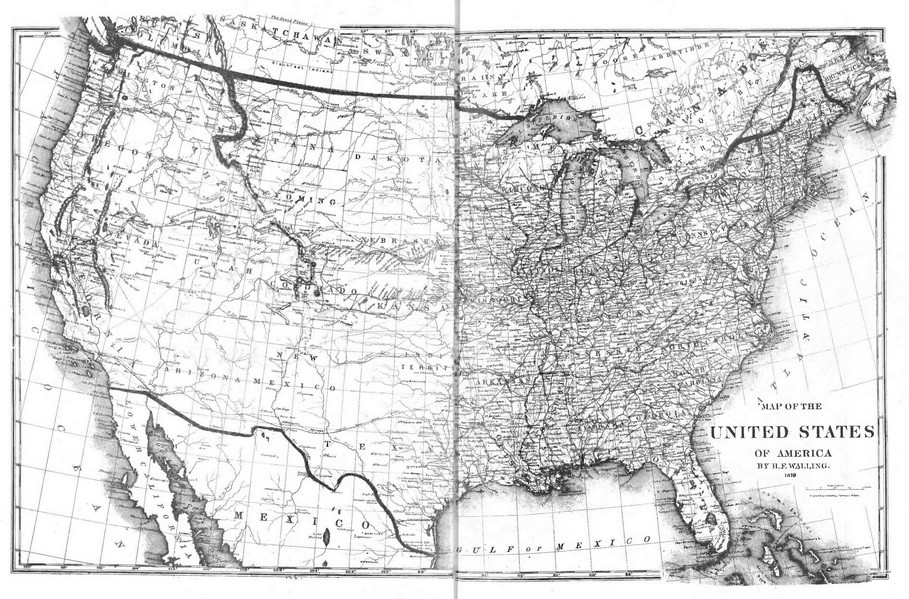 USA, Ohio 1879 - Old Town Map Reprint - Wyandot County Atlas 4 - OLD MAPS