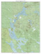 Eagle Lake and Churchill Lake 1989 - Custom USGS Old Topo Map - Maine ...