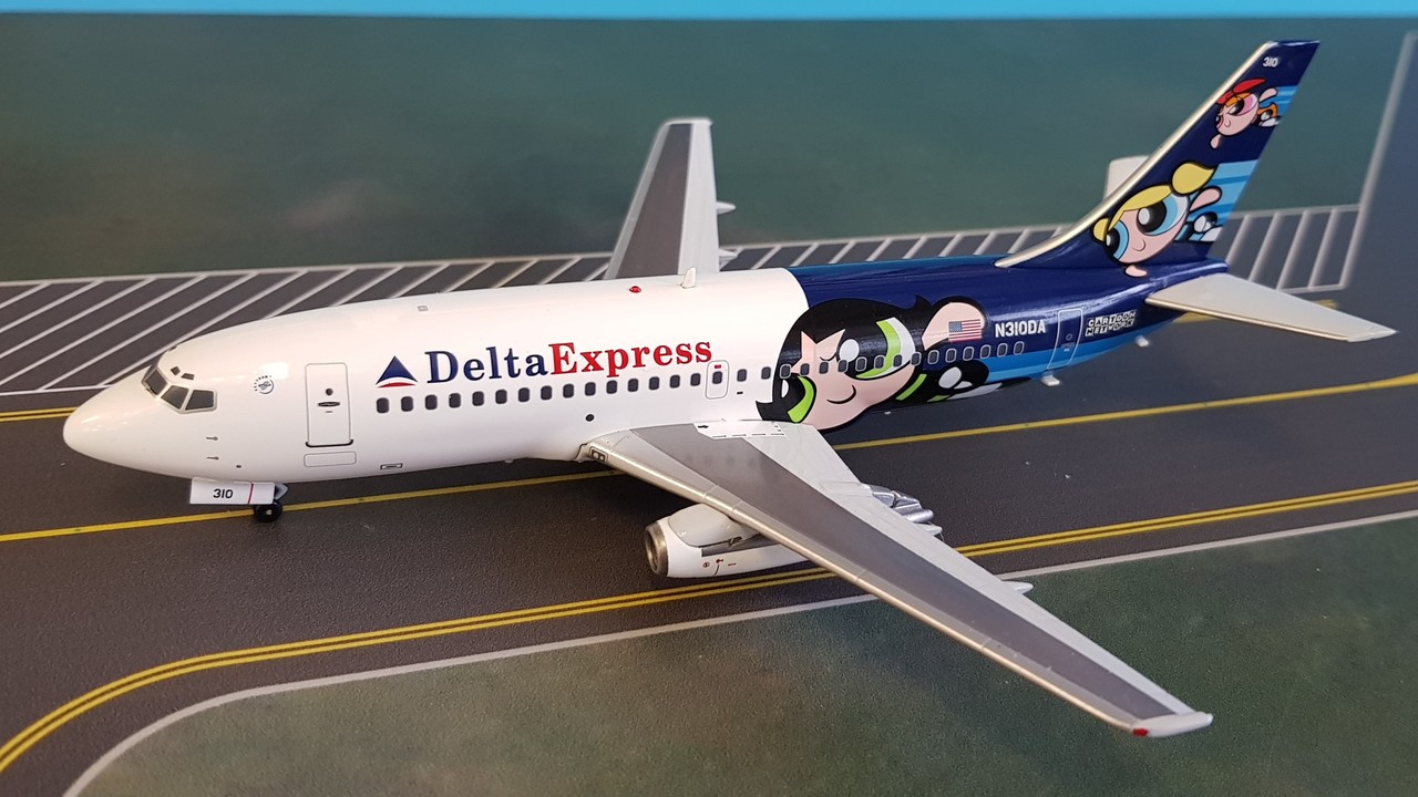 WB-737-130DA | JFox Models 1:200 | Boeing 737-200 Delta Express N310DA ...