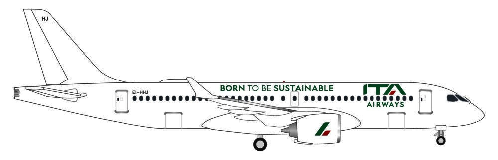 536875 | Herpa Wings 1:500 | Airbus A220-300 ITA Airways Born to be ...