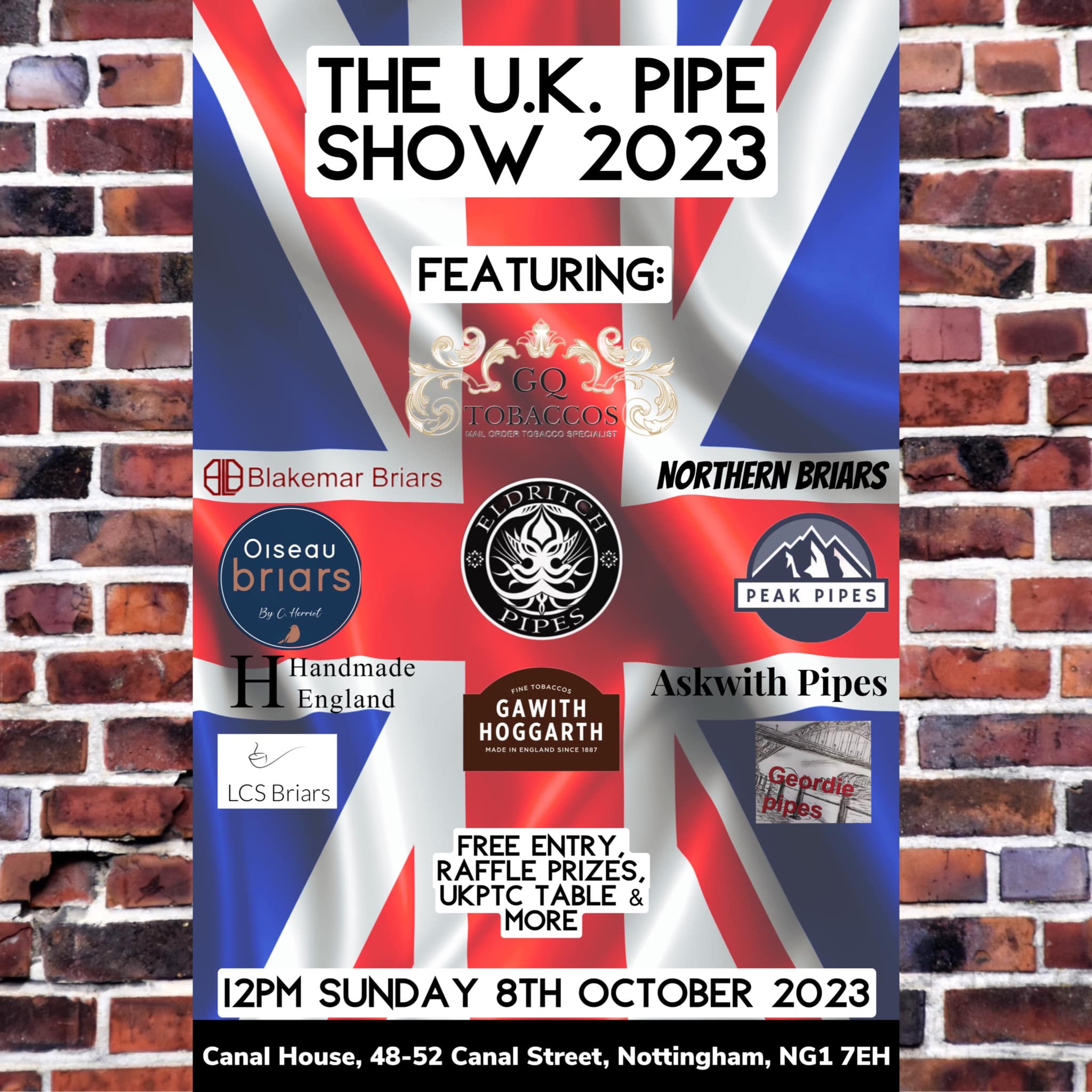 UK Pipe Show 2023 - GQ Tobaccos
