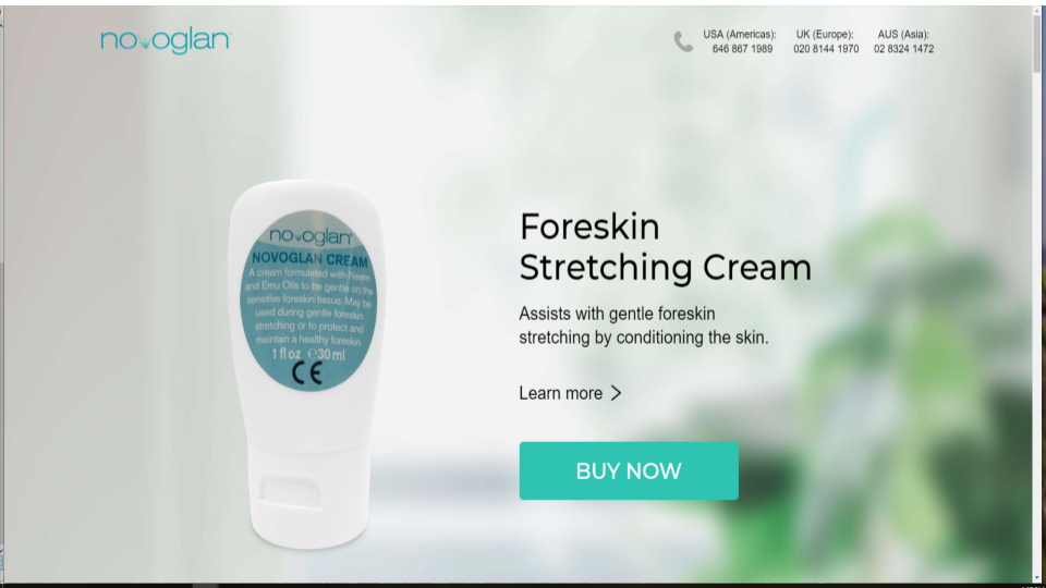 Novoglan Foreskin Stretching to Treat Phimosis - NOVOGLAN Gentle ...