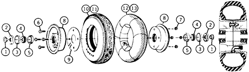 Tires, Wheels, Brakes - Scott Tailwheel - Scott 2600 and ABI-2600 ...