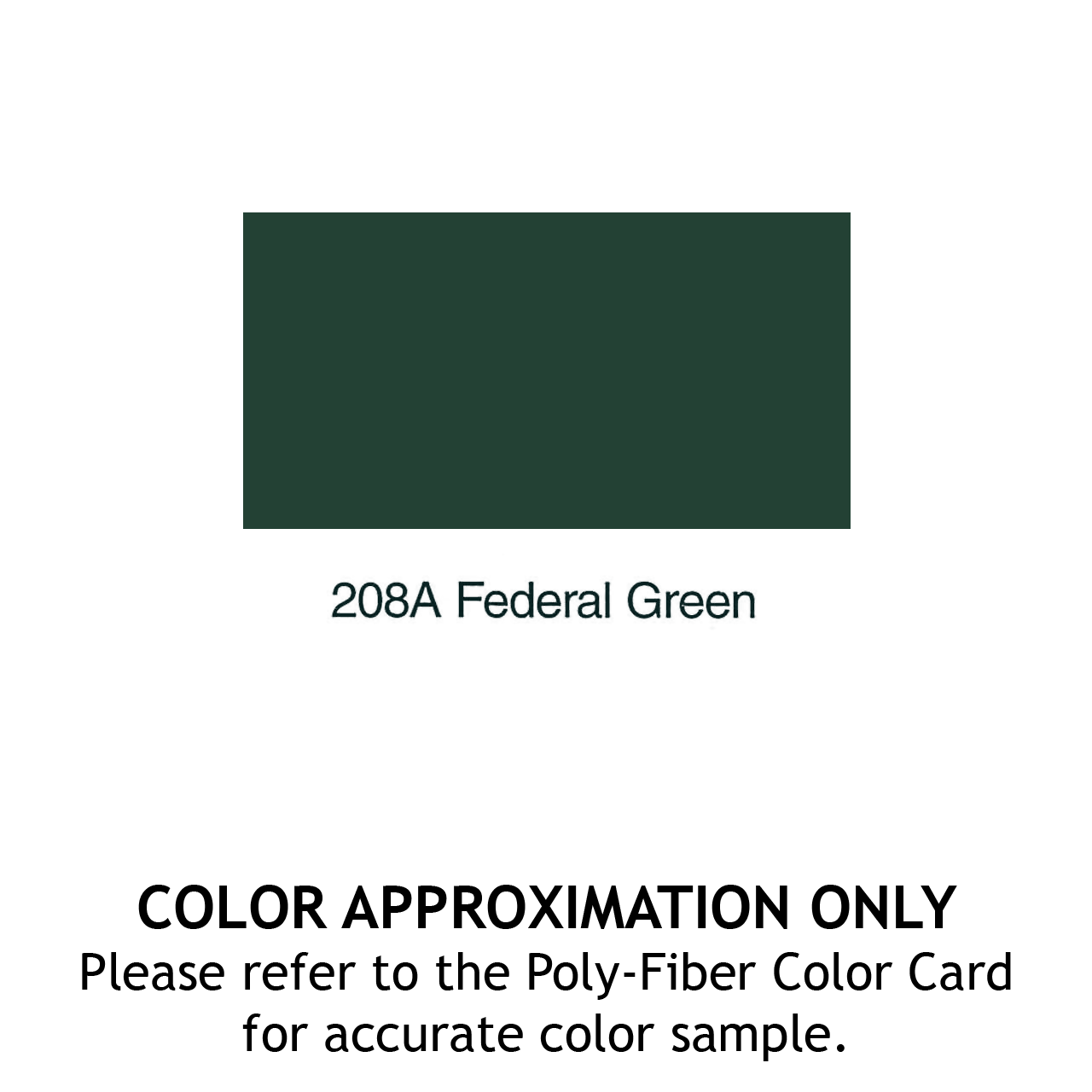 POLY-TONE - FEDERAL GREEN - Univair Aircraft Corporation