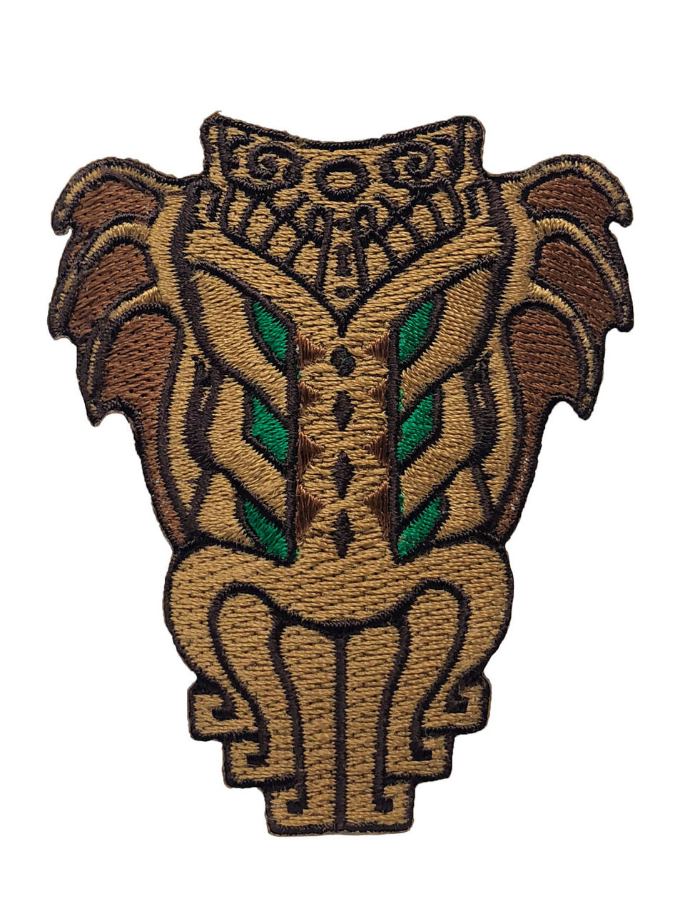 Tiki Cthulhu embroidered patch - Sigh Co. Graphics Tiki Cthulhu embroidered patch - Sigh Co. Graphics