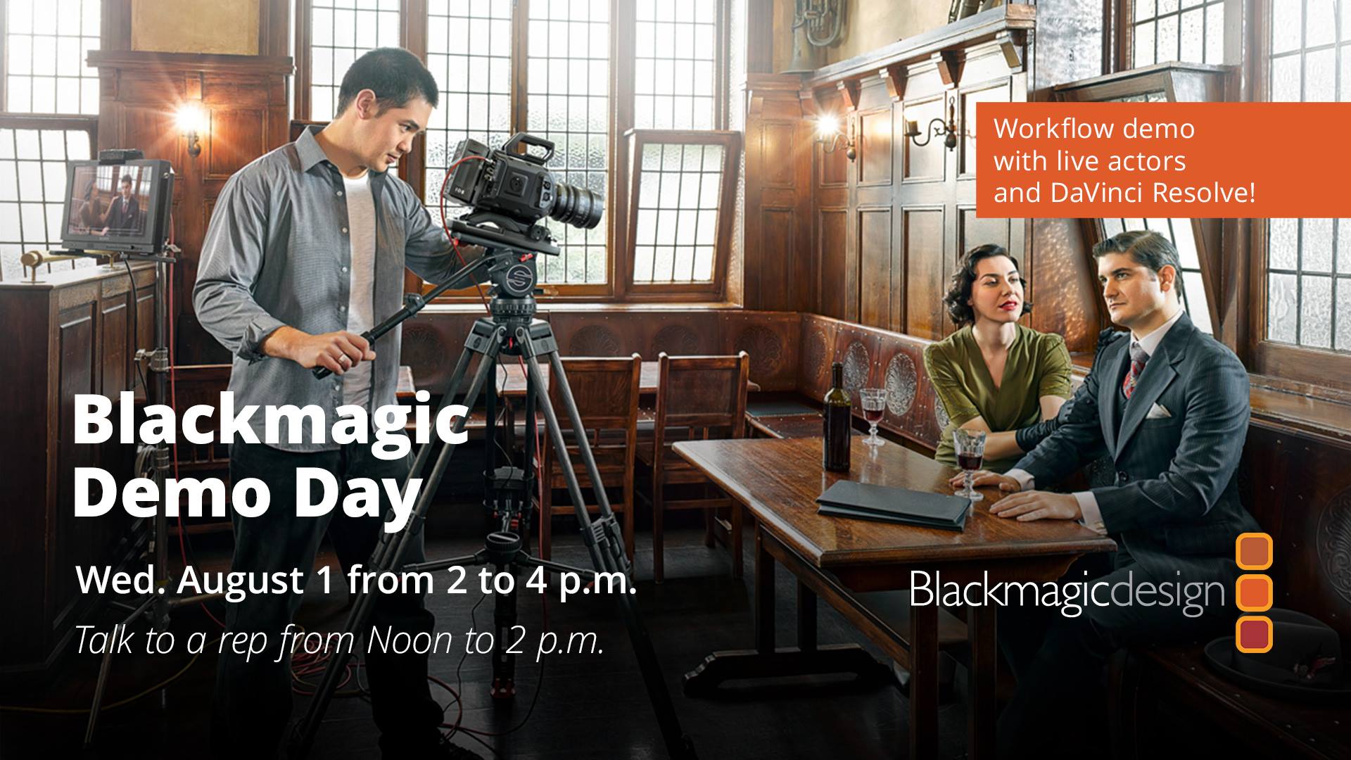 Blackmagic Demo Day