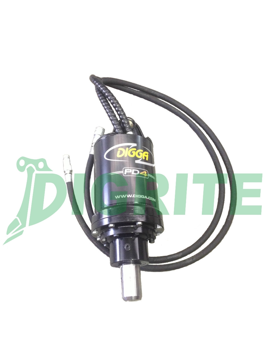 New Digga PD4R Auger Driver Unit suit 2.5-4.5t Excavator - Digrite