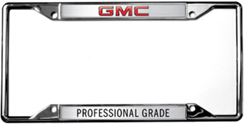 GMC Professional Grade License Plate Frame | Auto Gear Direct