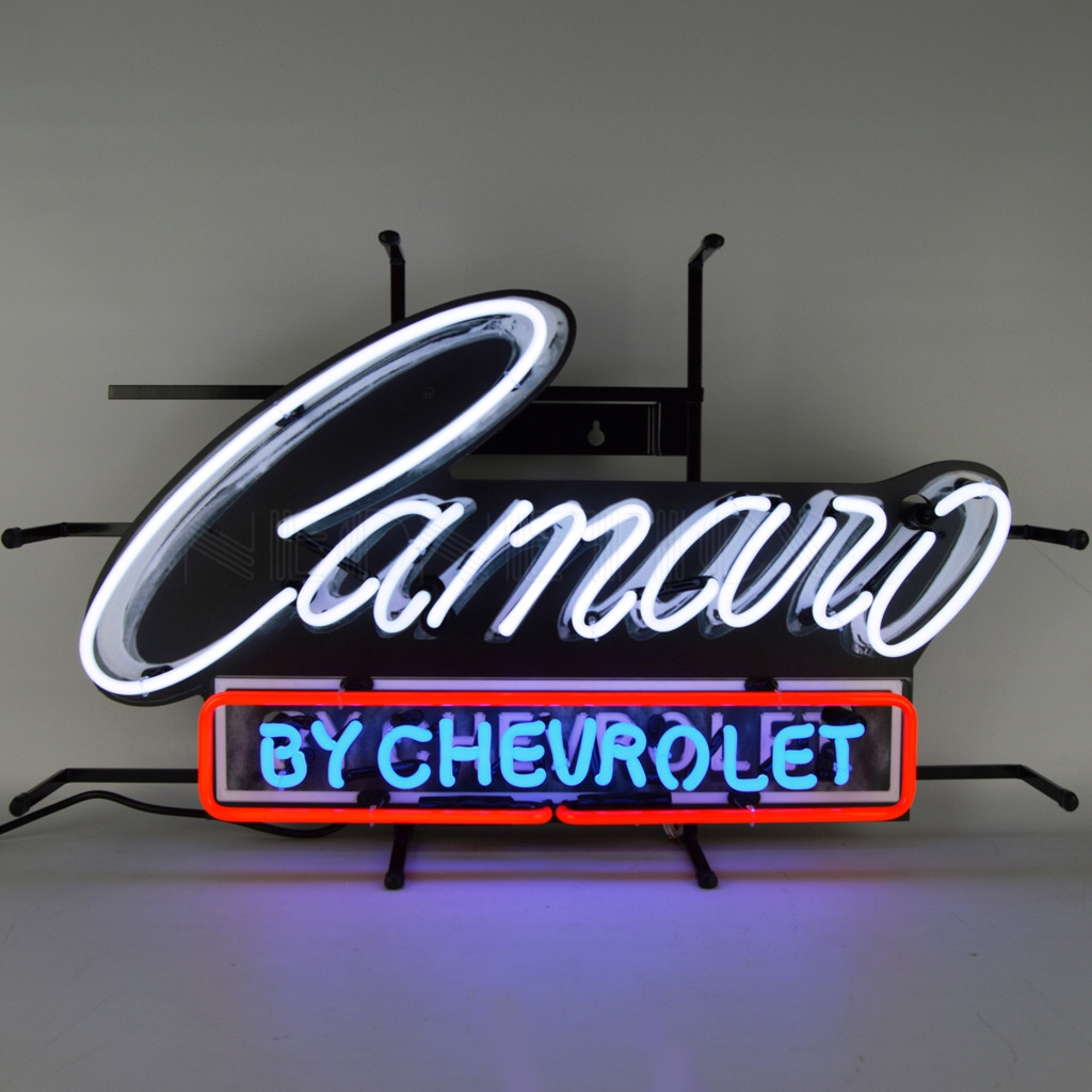 Camaro By Chevrolet Neon Sign | Auto Gear Direct