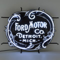 Built Ford Tough Neon Sign | Silkscreen Backing | Auto Gear Direct