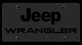 Jeep Carbon Stainless Steel License Plate | Auto Gear Direct