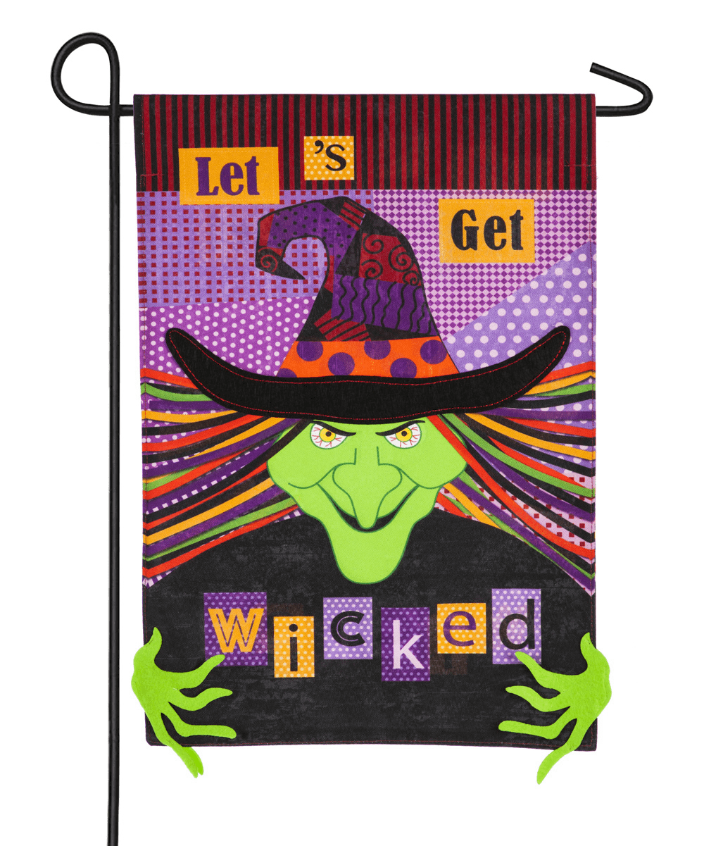 Let's Get Wicked Garden Flag - The Flag Shop
