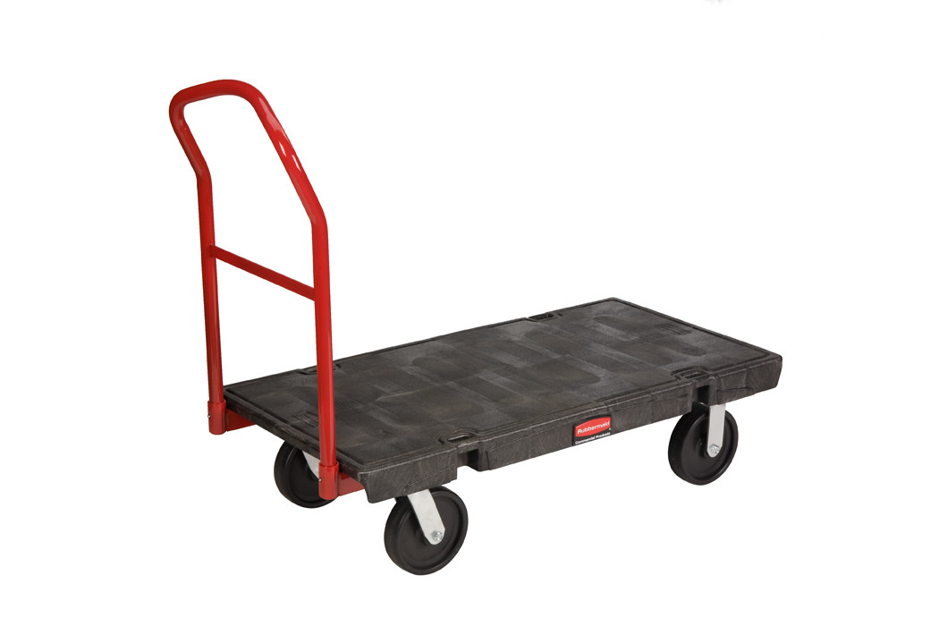 FG444100BLA PLATAFORMA TRABAJO PESADO CON RUEDAS DE POLIOFELINA DE 8 ...