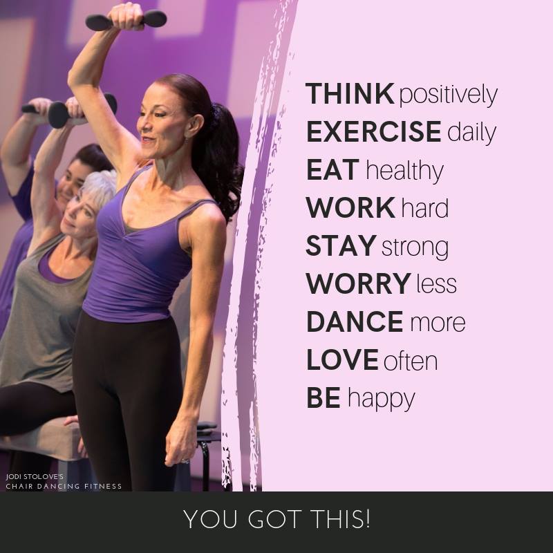 Exercise, Be Happy, Stay Strong! - Chair Dancing® Fitness International ...