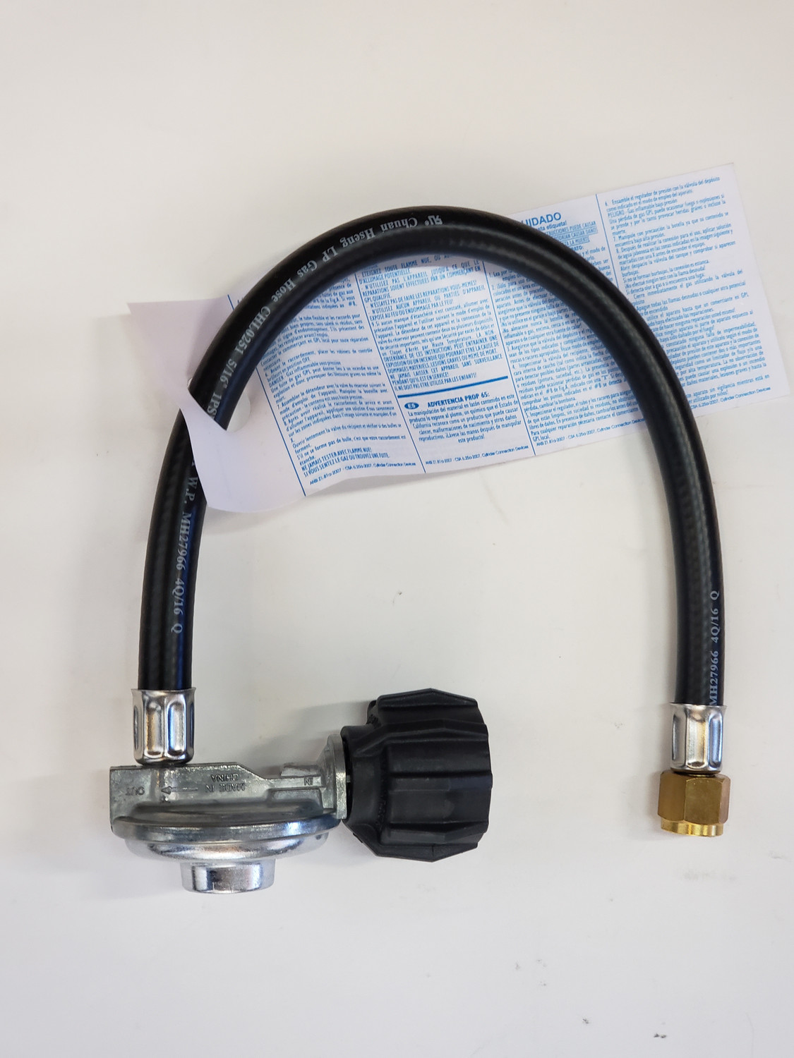 Weber 17" QCC1 Hose and Regulator Assembly - 69891