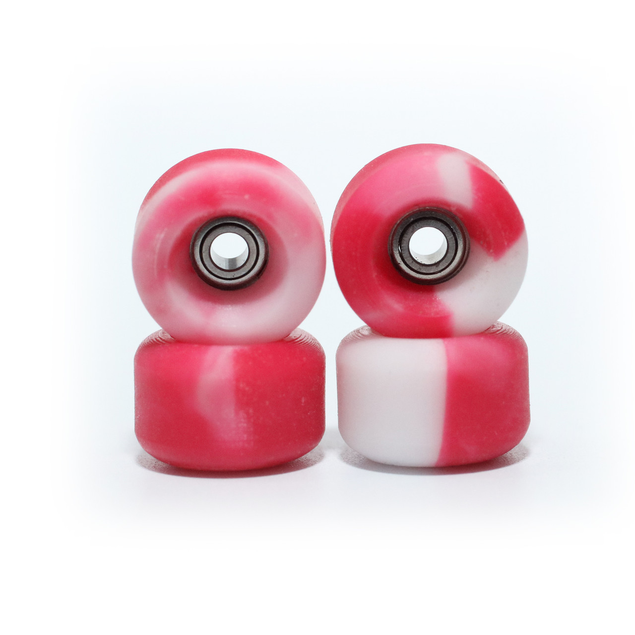 Blistered X Flatface G4 Urethane Wheels Peppermint Candy Flatface