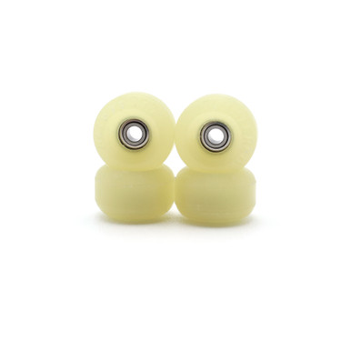 Blistered Wheels - Classic - Translucent Off-White - FlatFace Fingerboards