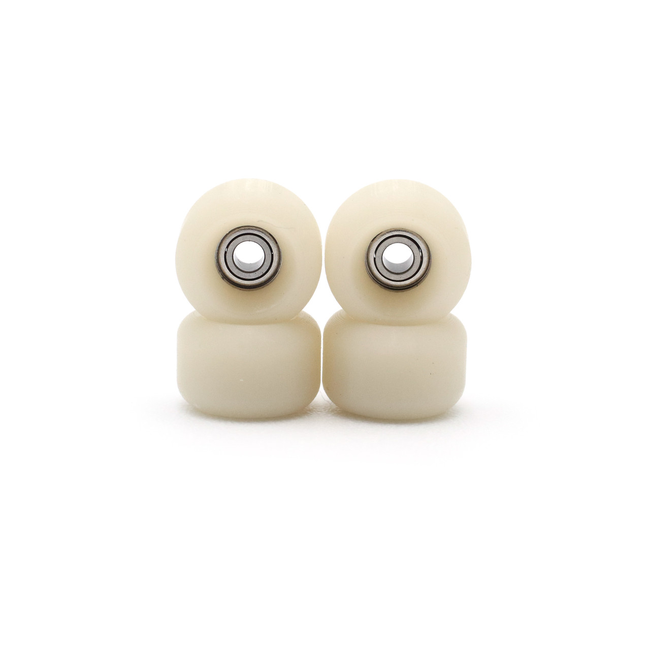 Blistered X Flatface G6 Urethane Wheels Off White Flatface Fingerboards
