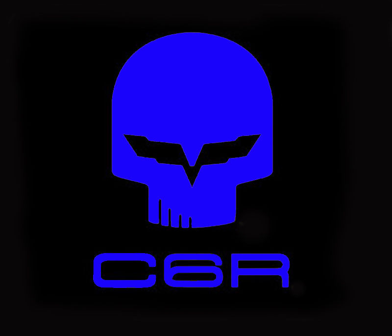 Corvette Racing Skull