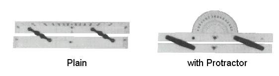 RULE PARALLEL PLASTIC PLAIN 450MM - IMPA 371001