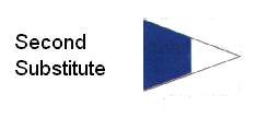 FLAG SIGNAL SECOND SUBSTITUTE - IMPA 371557