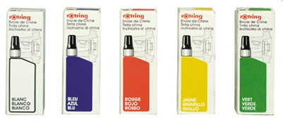 ROTRING PEN INK BLACK 23ML - IMPA 470741