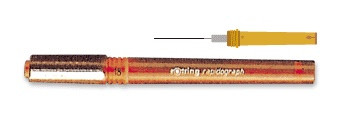 ROTRING ISOGRAPH PEN 0.25MM COMPLETE - IMPA 470755