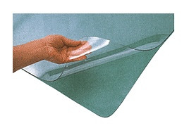 MAT DESK PVC TRANSPARENT 900X620X2MM - IMPA 471517