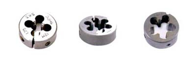 DIE ROUND ADJ WHITWORTH COARSE W1/16X60TXOD16MM CARBON STEEL IMPA 631931