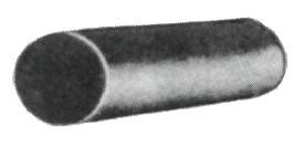 ZINC CASTING ROUND SOLID 25X300MM - IMPA 673402