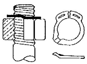 WASHER SUPERLOCK STEEL M4 - IMPA 695401