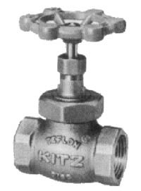 GATE VALVE BRONZE SCREWED 125LBS PT1/2 IMPA 751952