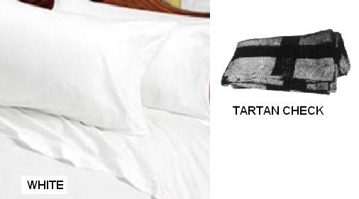BED SPREAD COTTON WHITE 1500X2400MM - IMPA 150371