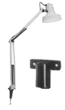 TABLE LIGHT UNIVERSAL 100W INCANDESCENT W/WALL BRACKET - IMPA 792127